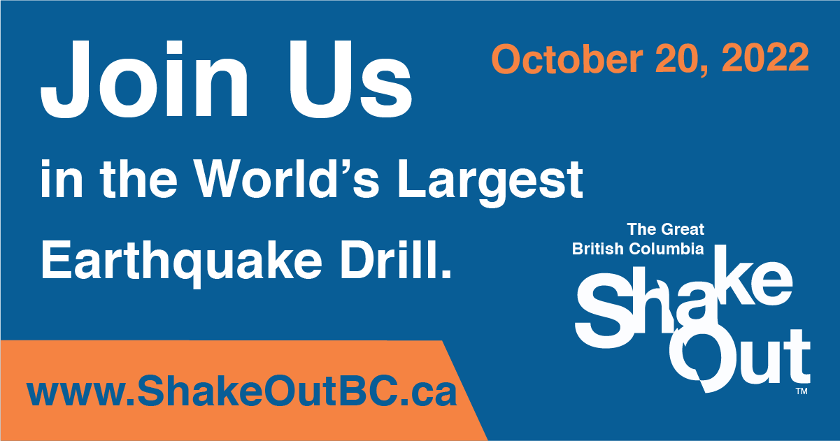 Shake Out Graphics | The Great British Columbia ShakeOut